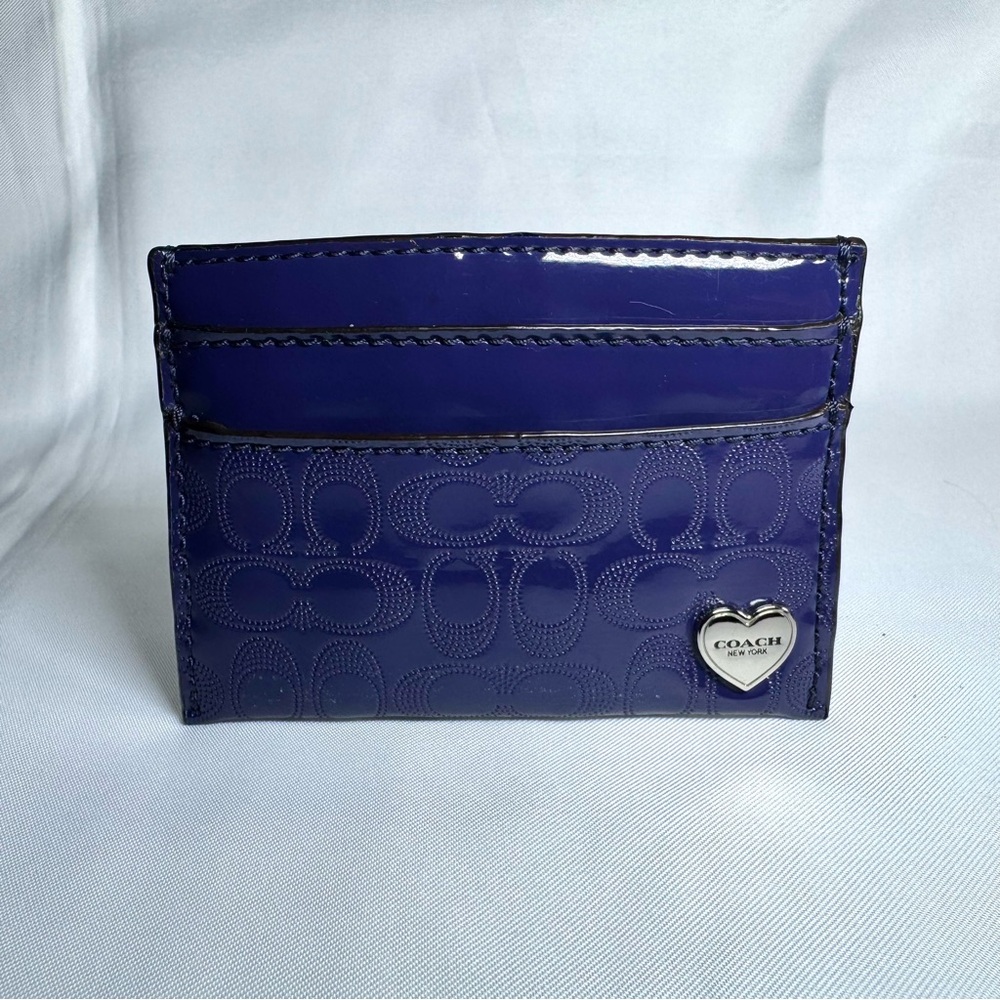 Coach Perforated Embossed Signature C Liquid Gloss Ca… - Gem